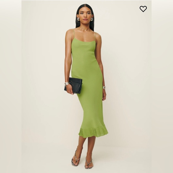 Reformation | Dresses | Reformation Suki Dress Avocado | Poshmark